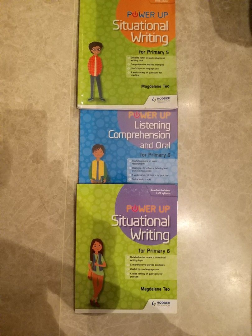 1) Power up listening comprehension oral for Primary 6 2)Power up ...