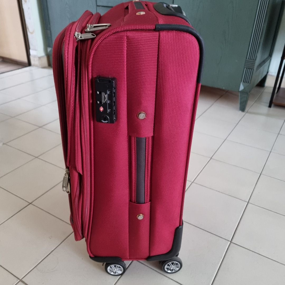24inch 24" luggage with security lock 4 Double Wheels Expandable ...