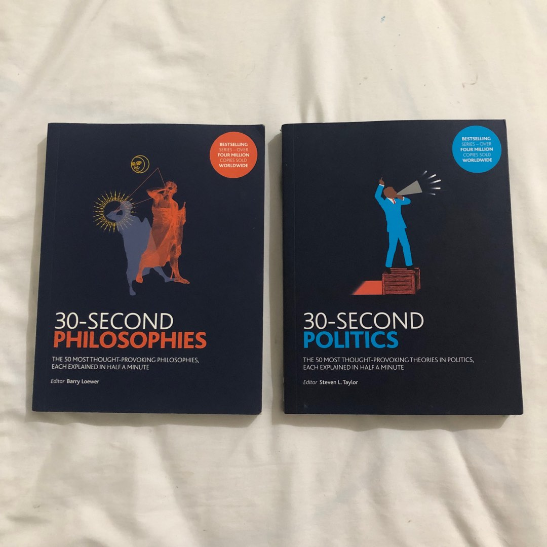 30-Second (Philosophy, Politics), Hobbies & Toys, Books & Magazines ...