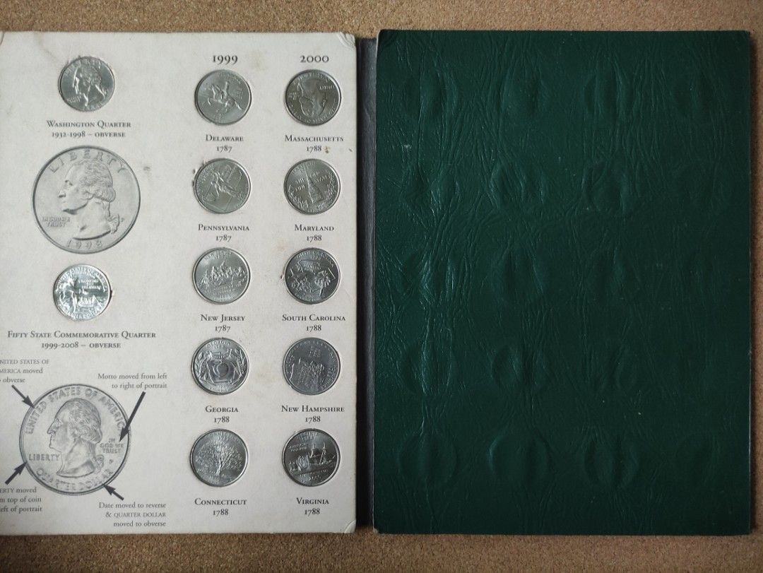 50 State Commemorative Quarters, Hobbies & Toys, Memorabilia ...