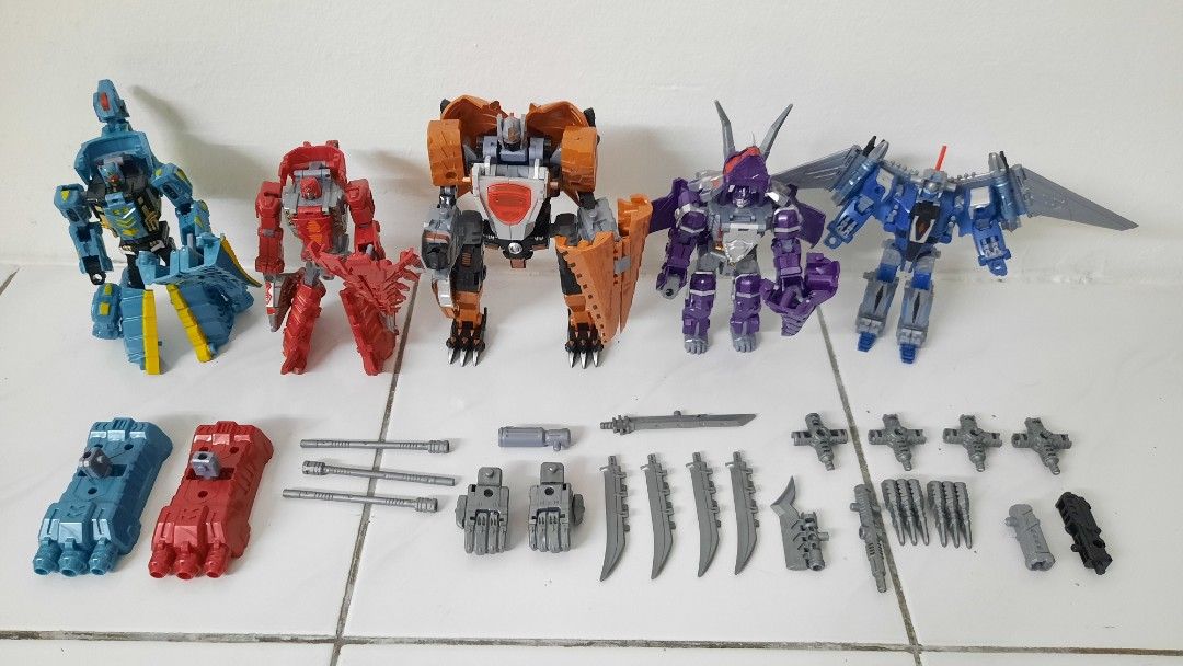5 in 1 dino-bot combiner, Hobbies & Toys, Toys & Games on Carousell