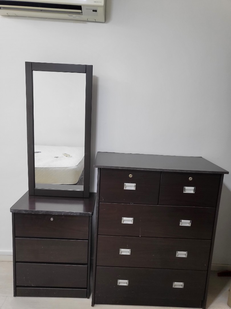 8 chest of drawers and dressing table bundle, Furniture & Home Living ...