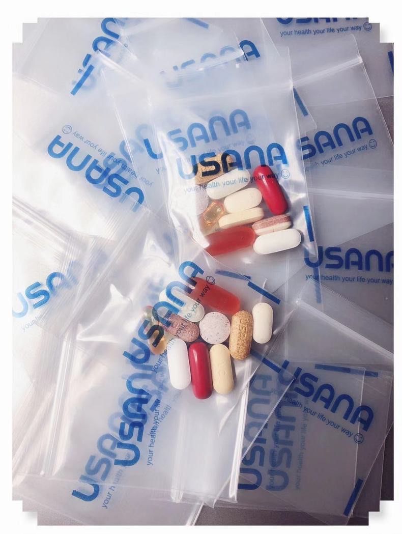 90s Supplement Seal Bags for Travel Use/ Usana Supplement Bag, Health ...
