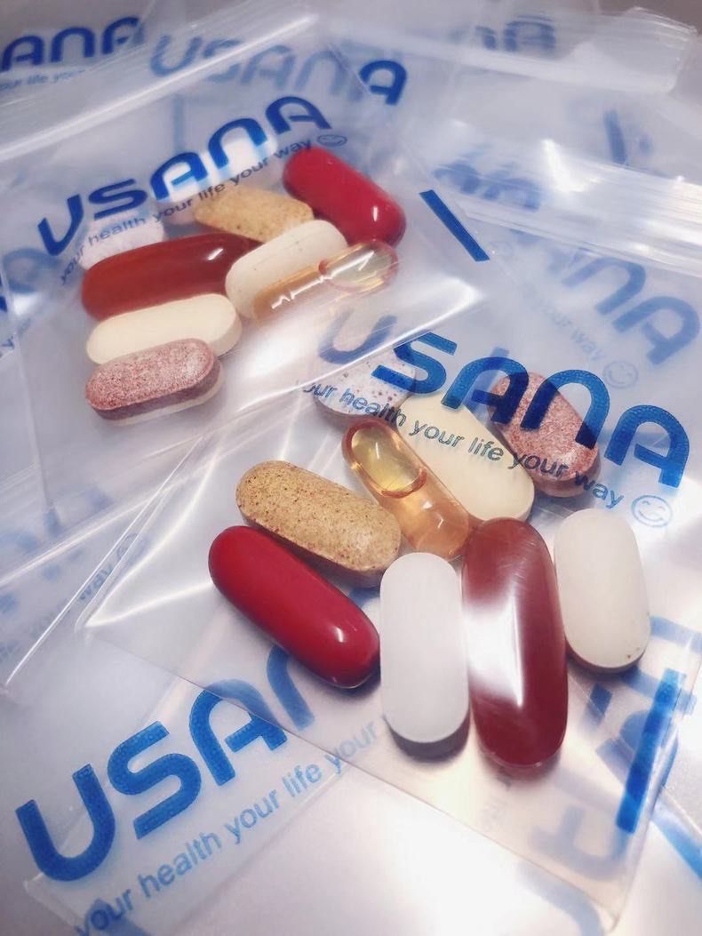90s Supplement Seal Bags for Travel Use/ Usana Supplement Bag, Health ...
