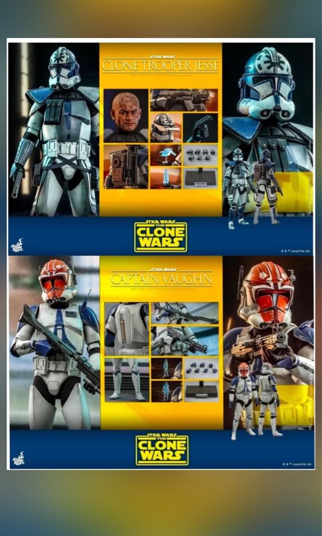 全新 現貨 tms064 tms065 Star Wars The clone wars Clone Trooper Jesse ...