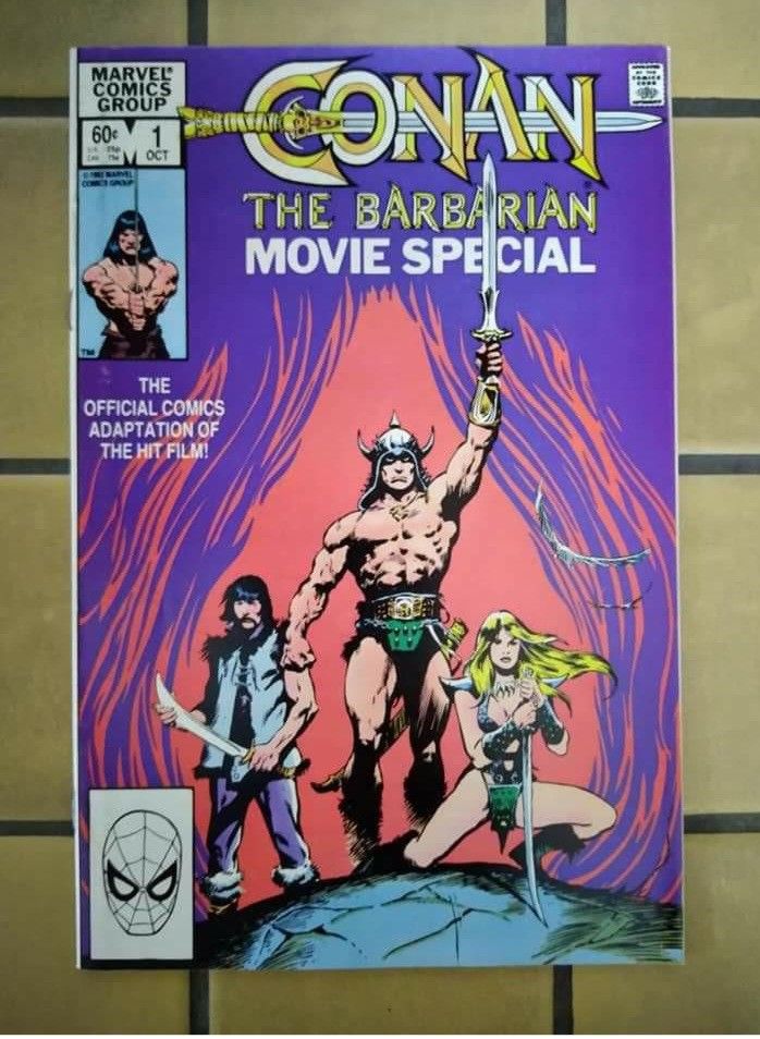 Conan The Barbarian: Movie Special #1 ( John Buscema - Cover Art ...
