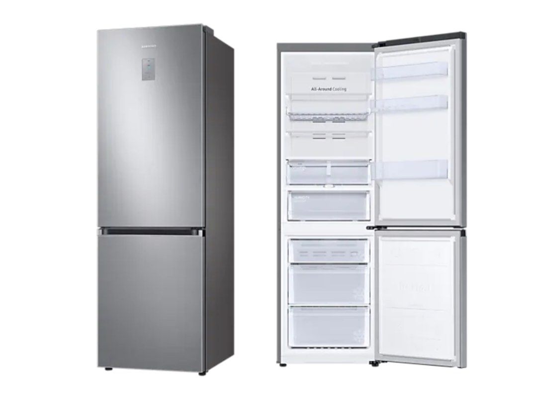 三星 Samsung RB34T675FS9/SH 雙門雪櫃 340公升 亮麗銀色 香港行貨, 家庭電器, 廚房電器, 雪櫃及冰櫃 ...