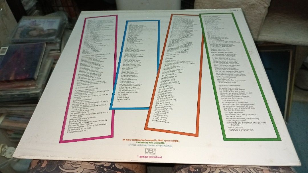 全新未開 UB40 GEFFERY MORGAN LP 舊版 黑膠, 興趣及遊戲, 音樂樂器 & 配件, 音樂與媒體 - 黑膠碟 ...