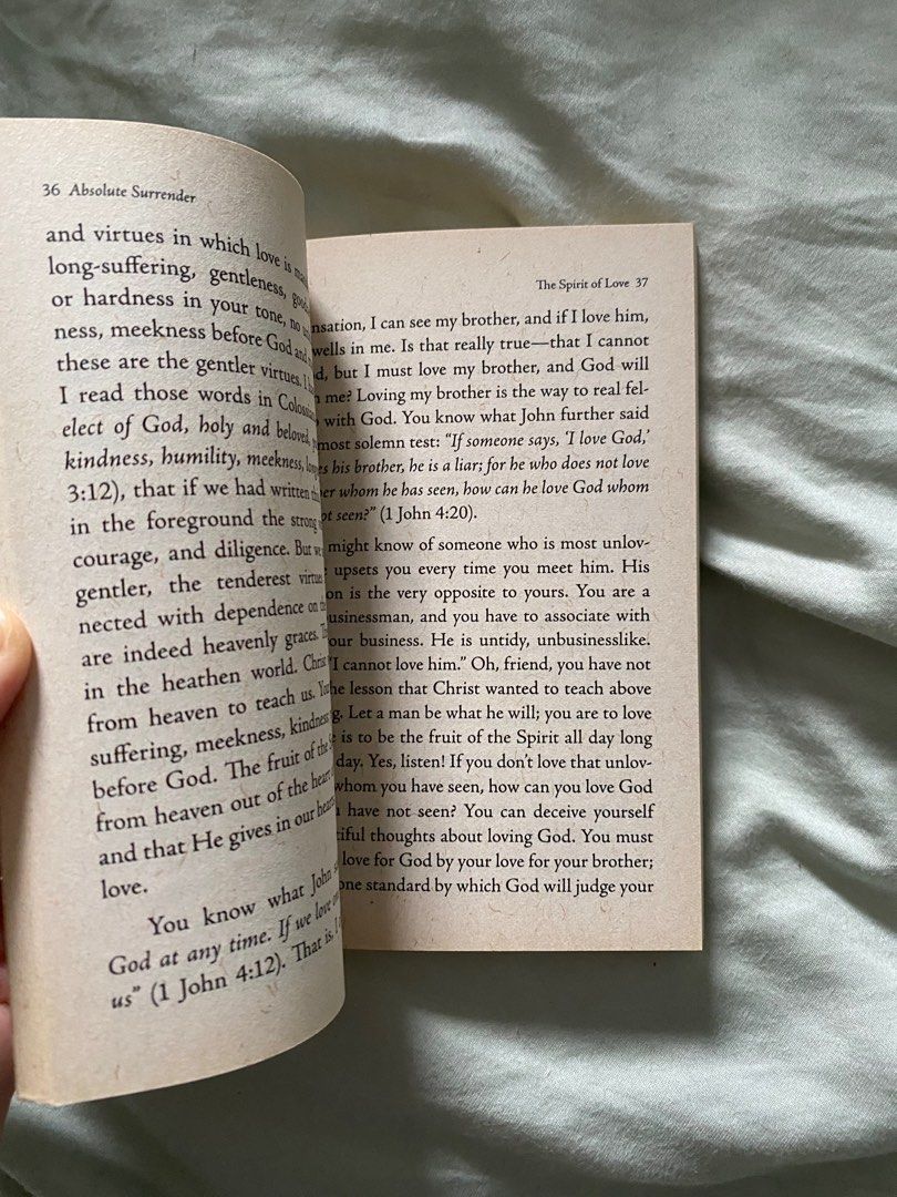 Absolute surrender by Andrew Murray, Hobbies & Toys, Books & Magazines ...