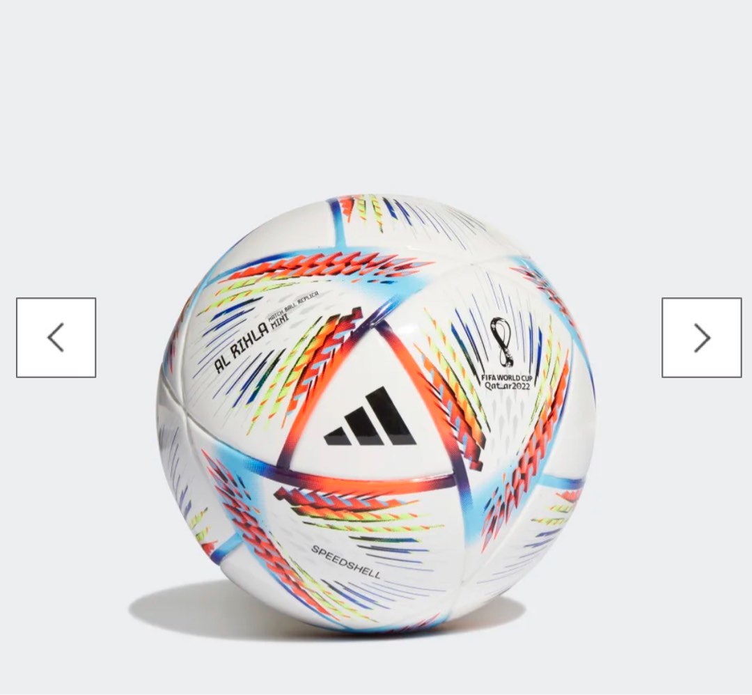 ADIDAS World Cup 2022 'Al Rihla' Mini Ball, Sports Equipment, Sports ...