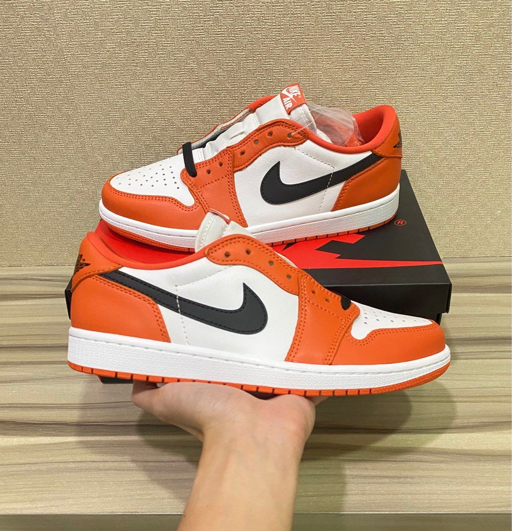 Air Jordan 1 Low Starfish, Men's Fashion, Footwear, Sneakers on Carousell