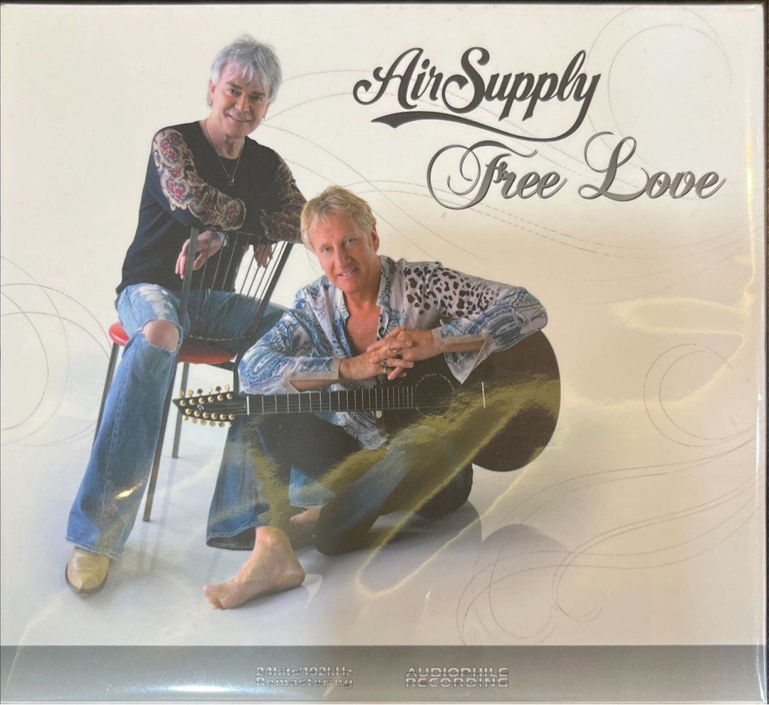 Air Supply: Free Love 24bits/192kHz Remastering, Hobbies & Toys, Music & Media, CDs & DVDs on ...