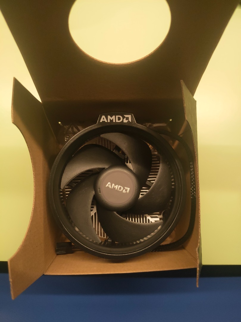 AMD Am4 wraith stealth Ryzen original CPU heatsink cooling fan ...