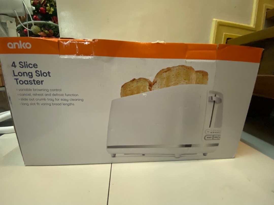 Anko 4 Slice Toaster, TV & Home Appliances, Kitchen Appliances, Ovens ...