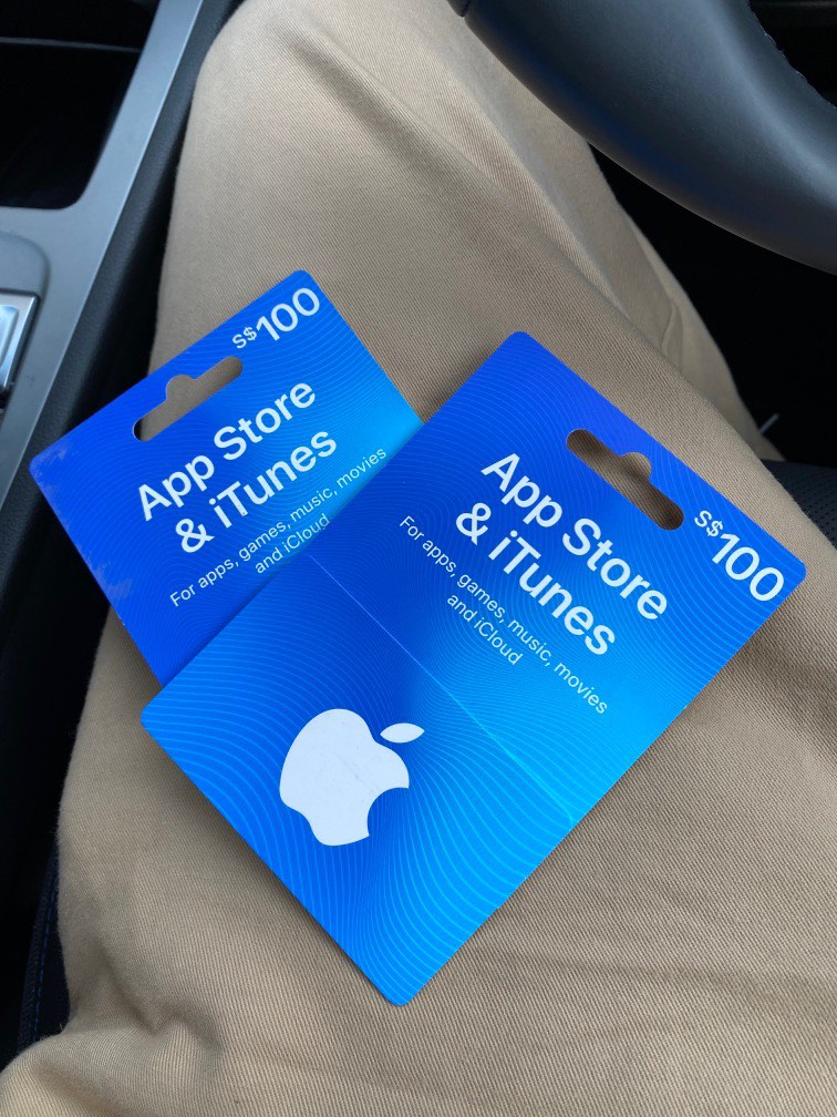 App Store / iTunes gift card, Tickets & Vouchers, Store Credits on ...
