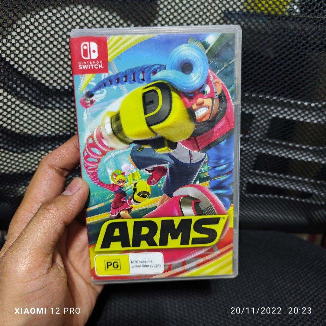 ARMS switch game, Video Gaming, Video Games, Nintendo on Carousell