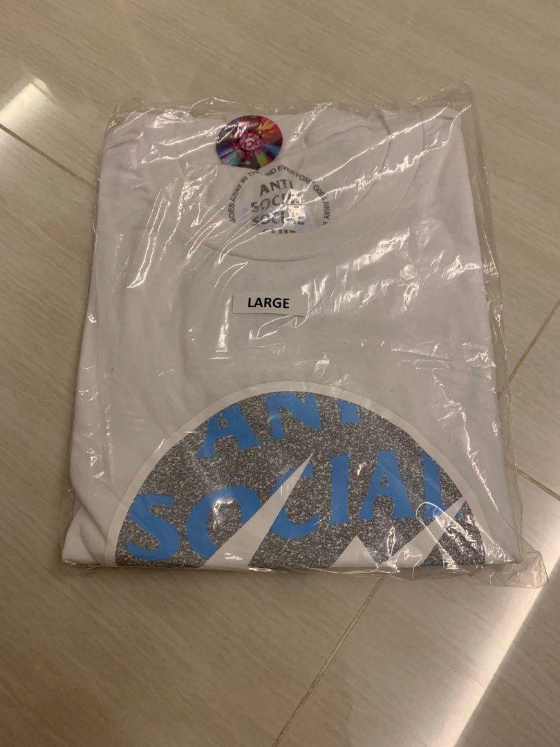 ASSC Anti social social club x fragment called interference tee large ...