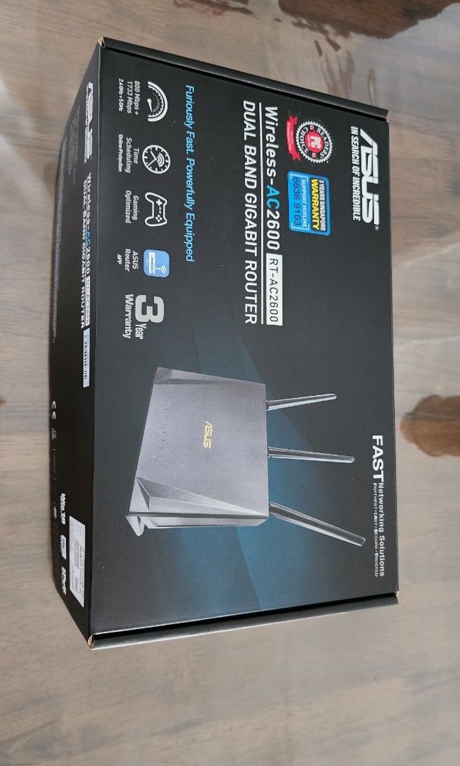 ASUS RT-AC2600 Router, Computers & Tech, Office & Business Technology ...