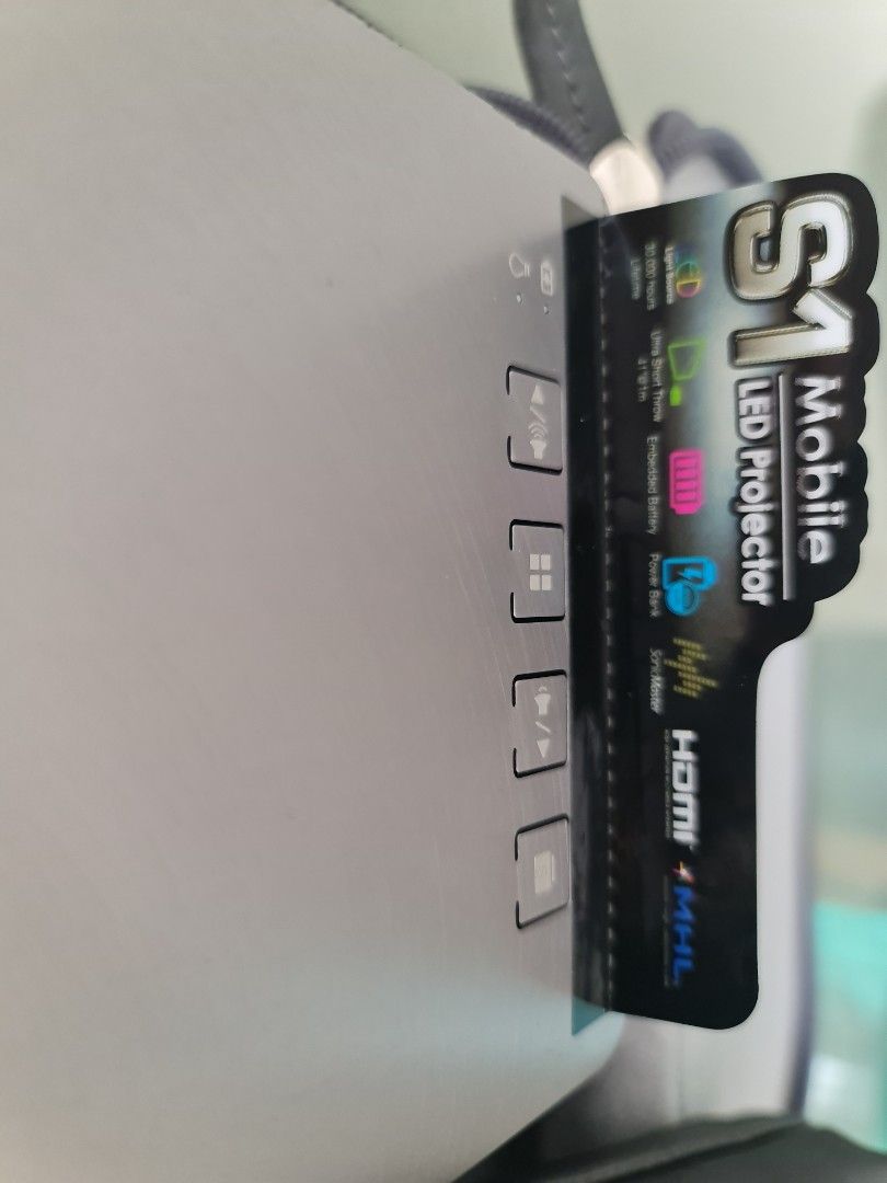 Asus S1 Mobile LED Projector, TV & Home Appliances, TV & Entertainment ...