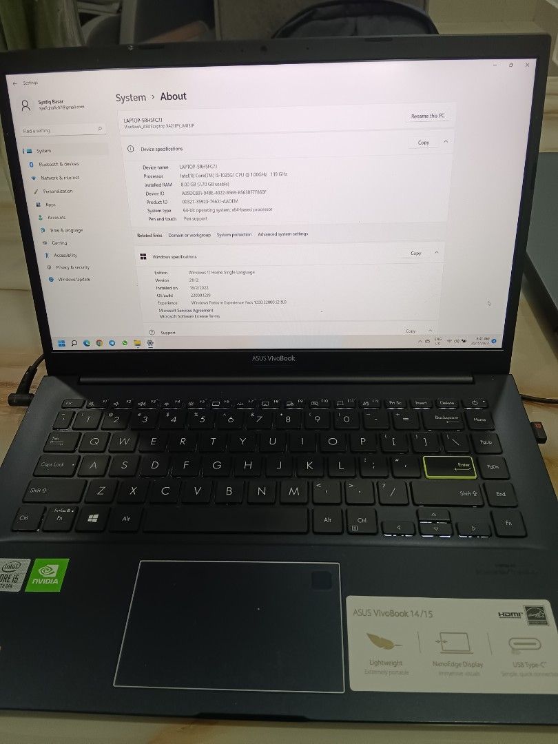 ASUS vivobook 14 15, Computers & Tech, Laptops & Notebooks on Carousell