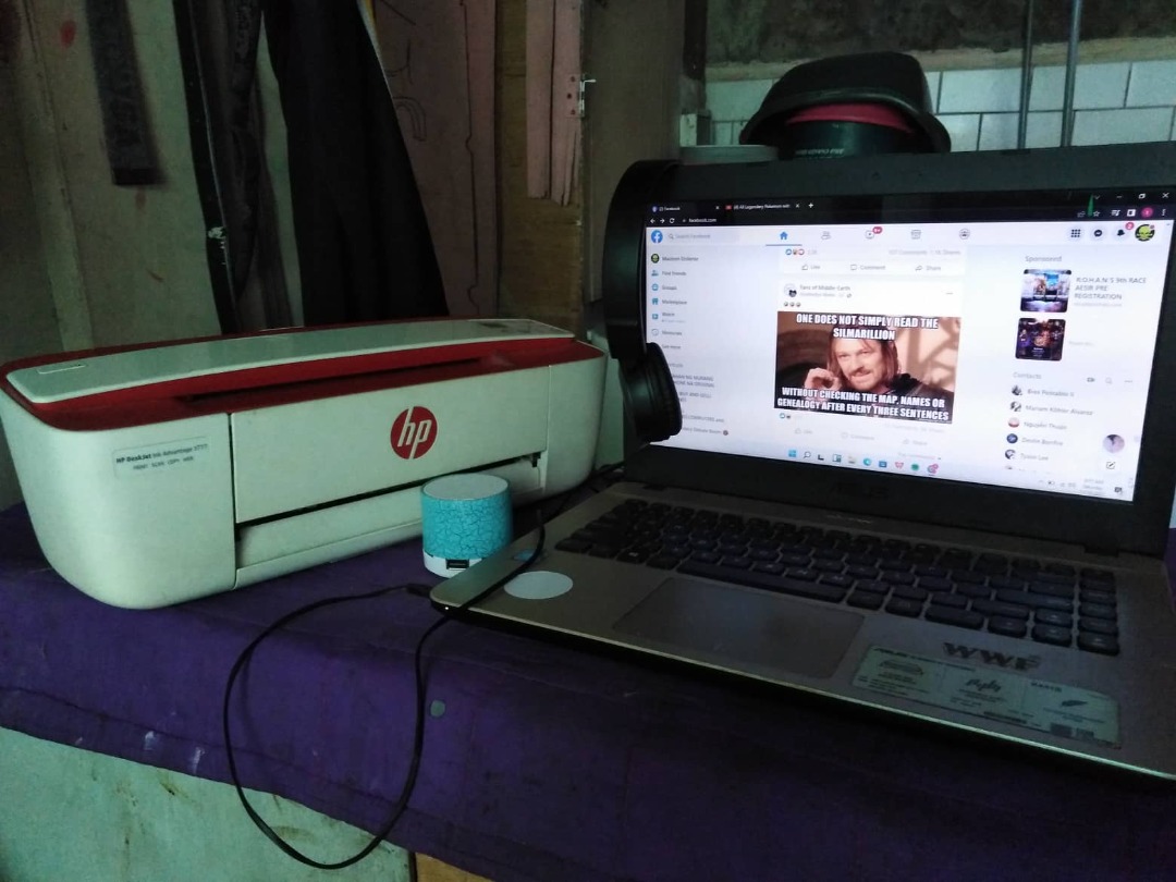 ASUS X441S and HP bubblejet printer, Computers & Tech, Laptops ...
