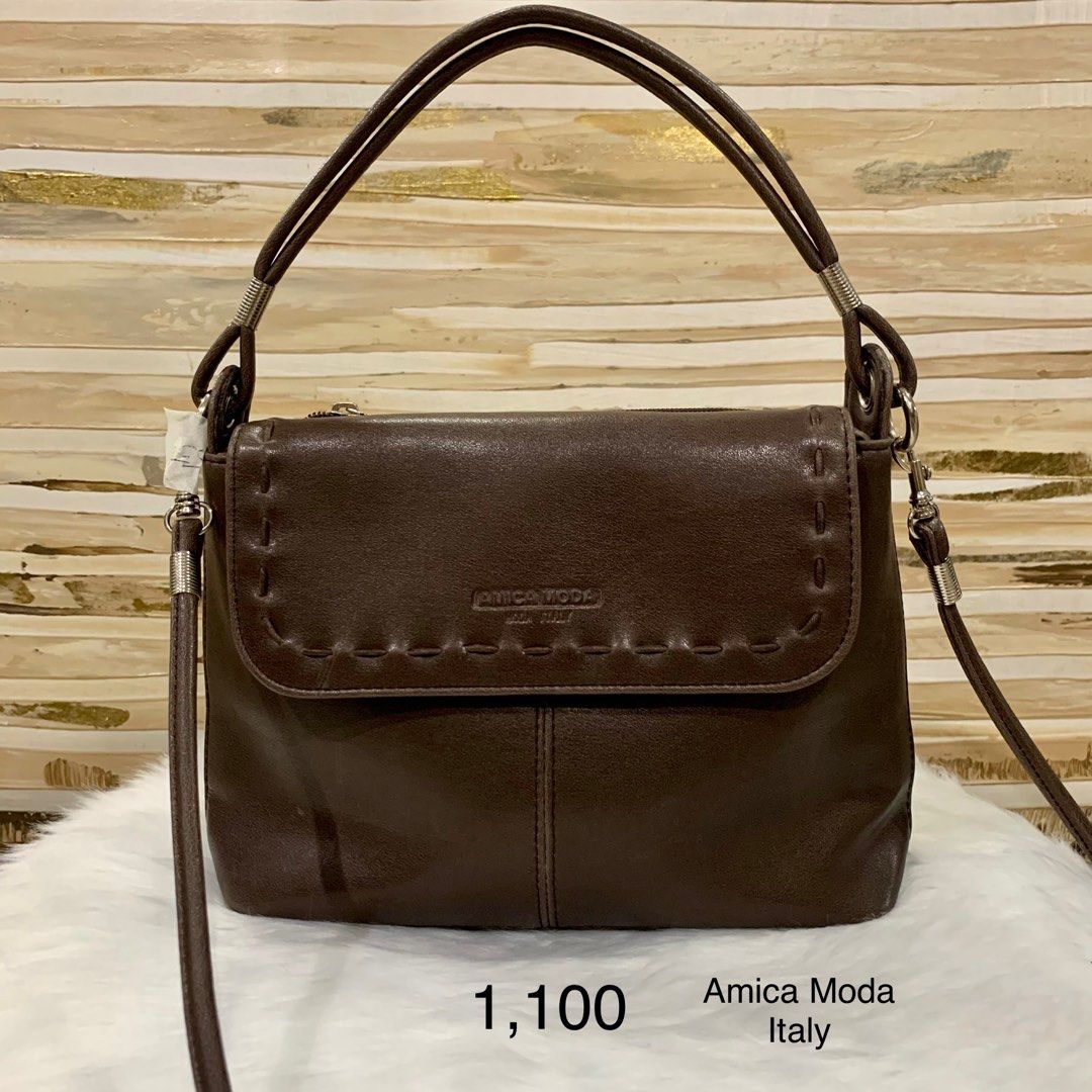 Authentic Amica Moda Italy Two way sling bag, Luxury, Bags & Wallets on ...