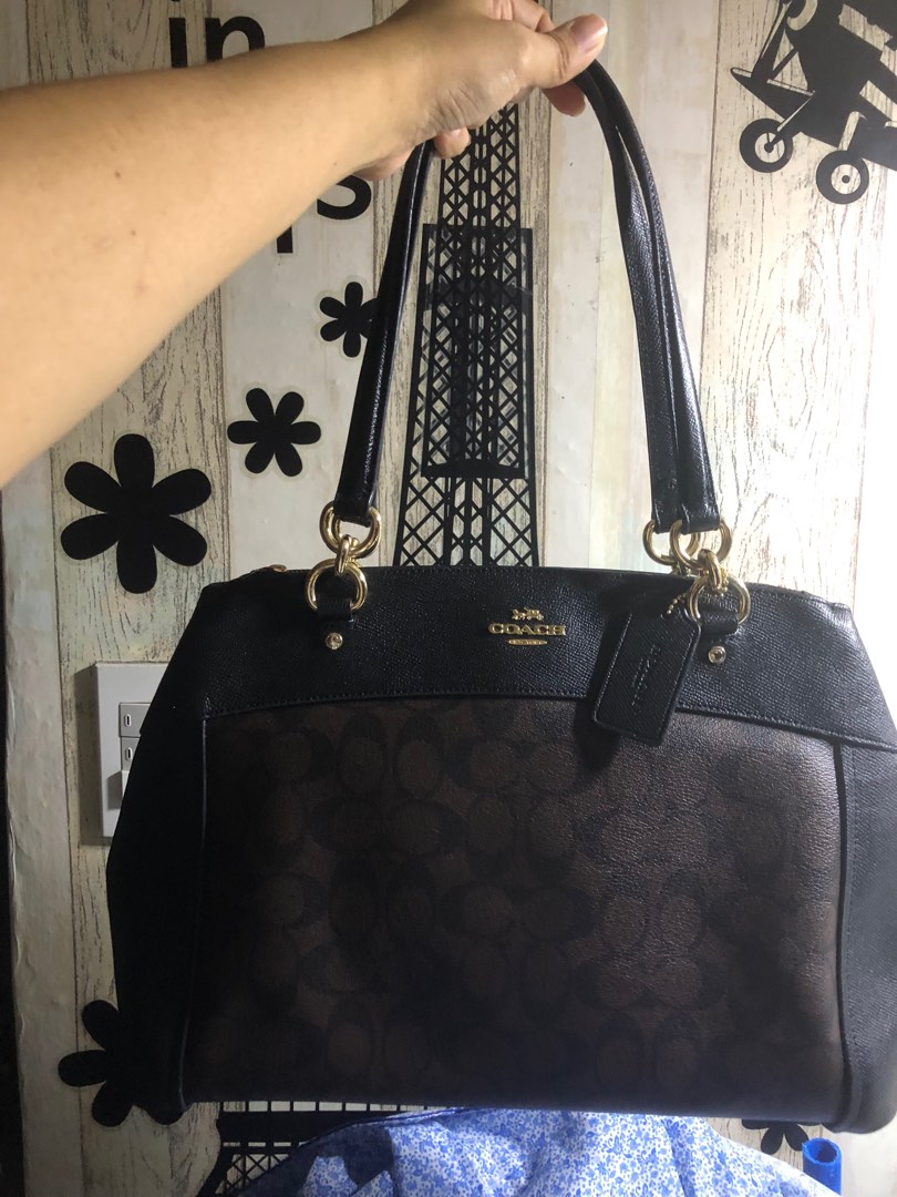 Authentic Coach two way bag, Luxury, Bags & Wallets on Carousell