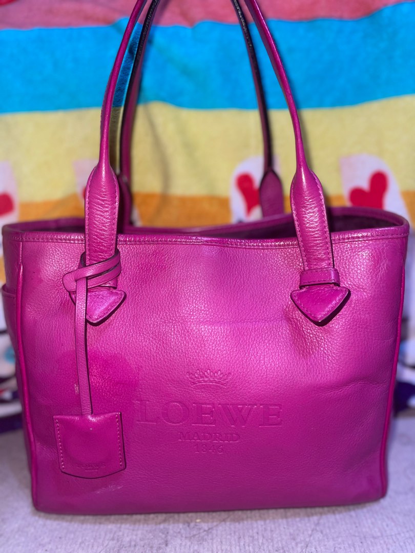 Authentic Loewe Heritage tote, Luxury, Bags & Wallets on Carousell