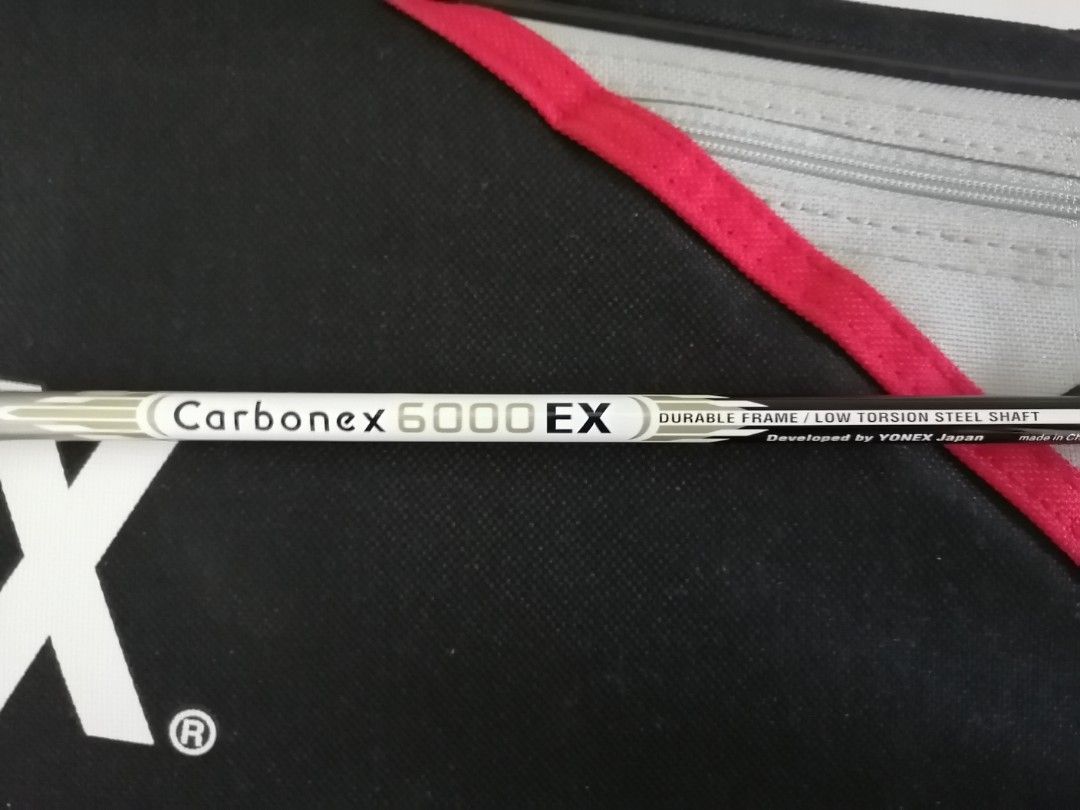 Badminton Racket Yonex Carbonex 6000 EX, Sports Equipment, Sports ...