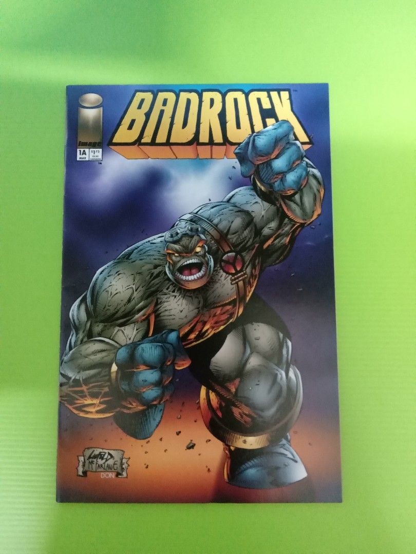 Badrock #1 ( Rob Liefeld - Cover Art ) Image Comics, Hobbies & Toys ...
