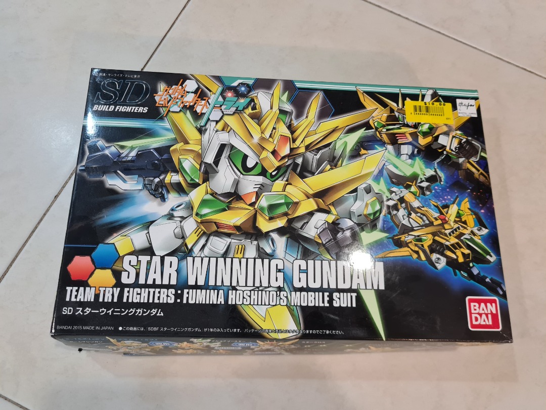 Bandai SDBF Star Winning Gundam (optional + MG 1/100 FULL FRONTAL’S ...