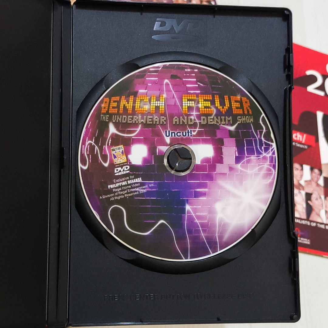 BENCH UNDERWEAR & DENIM FASHION SHOW DVDS + 2-DVD BE BENCH THE MODEL SEARCH w/ AUTOGRAPHED ...