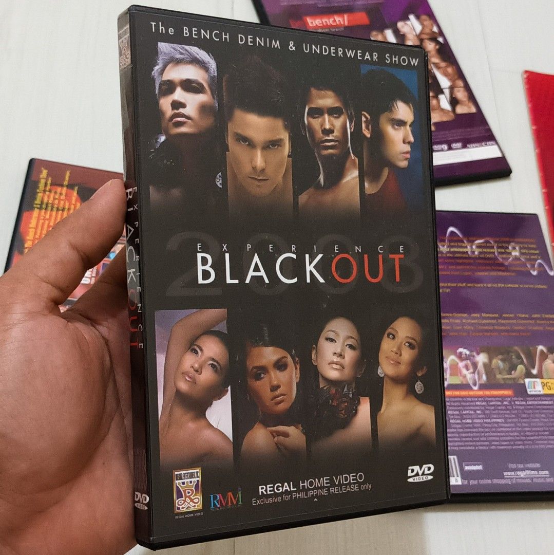 BENCH UNDERWEAR & DENIM FASHION SHOW DVDS + 2-DVD BE BENCH THE MODEL SEARCH w/ AUTOGRAPHED ...