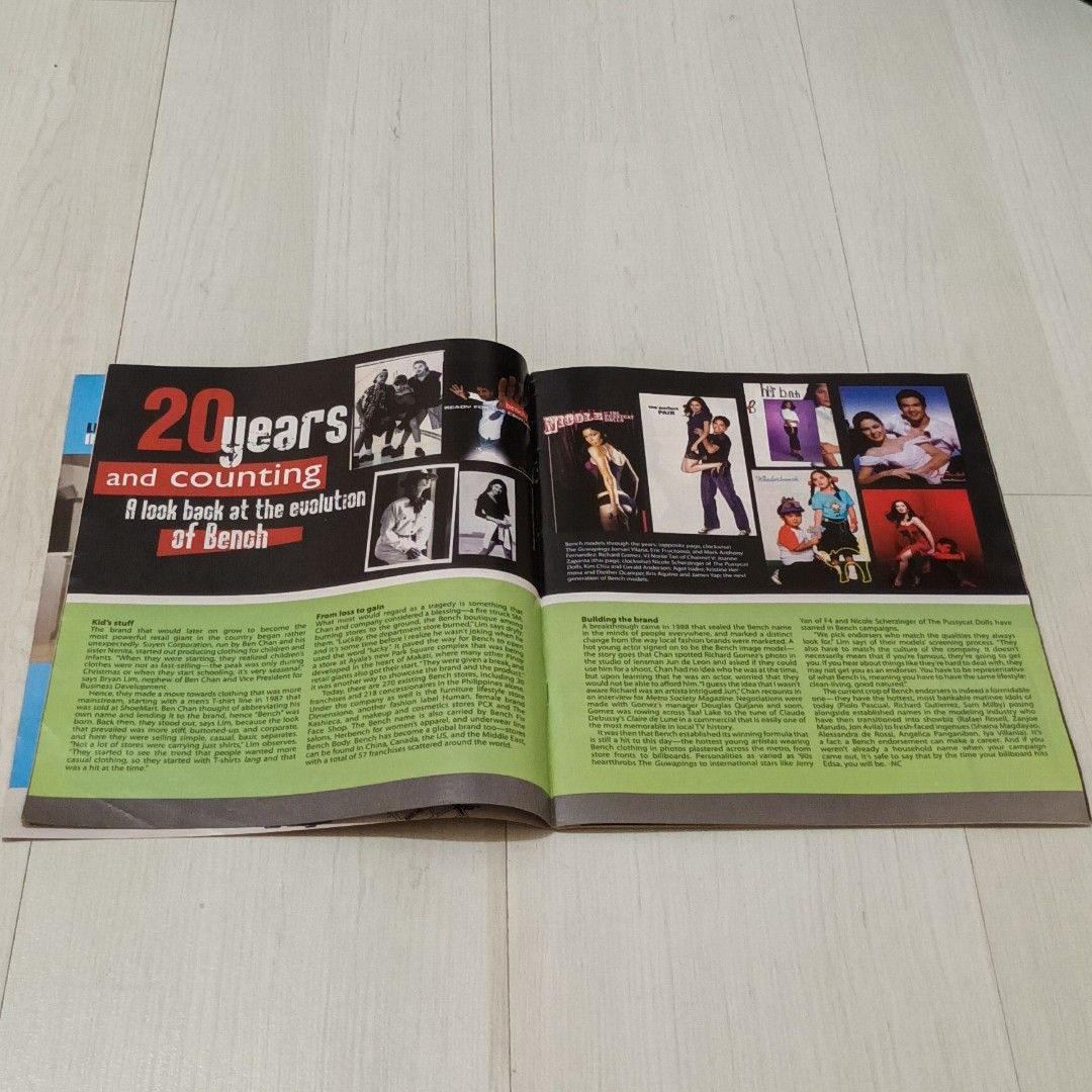 BENCH UNDERWEAR & DENIM FASHION SHOW DVDS + 2-DVD BE BENCH THE MODEL SEARCH w/ AUTOGRAPHED ...