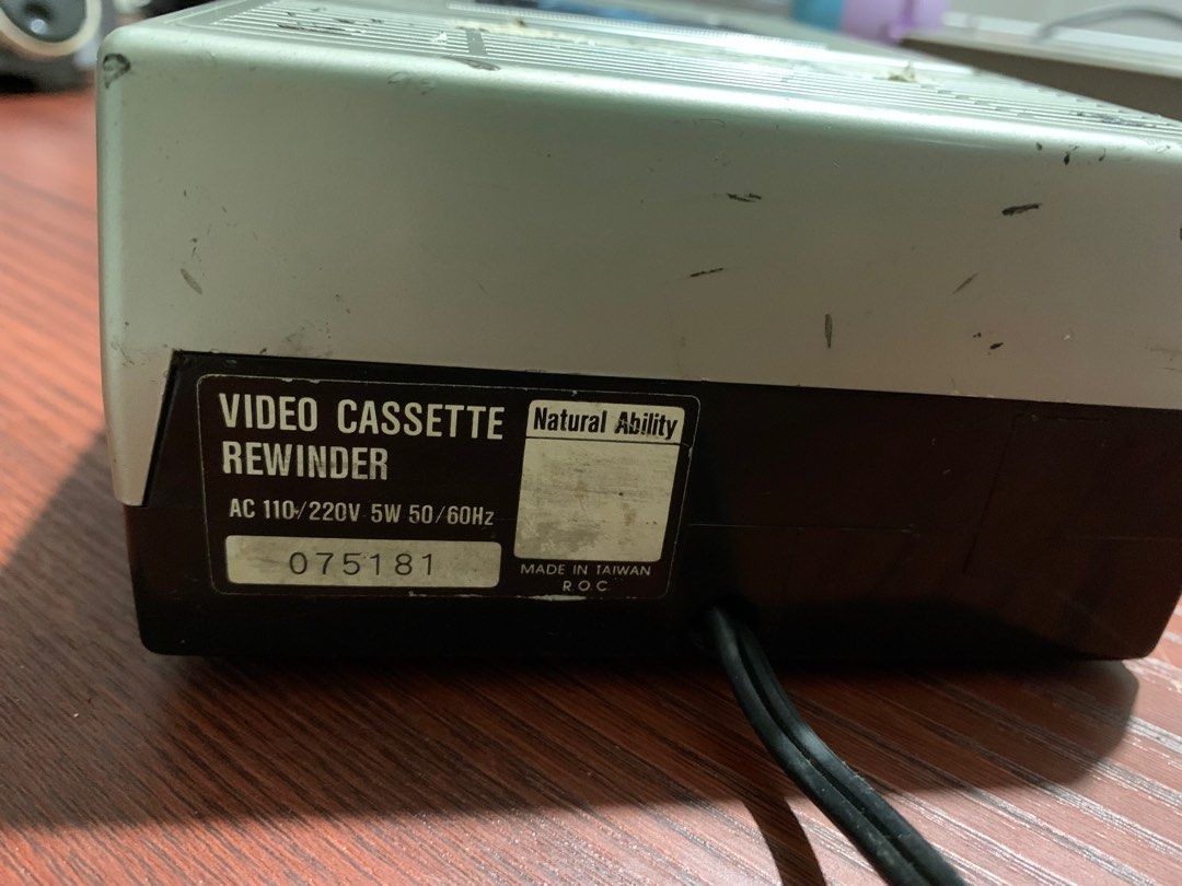 Betamax Betacam Tape Rewinder -FastForward Working, Hobbies & Toys ...