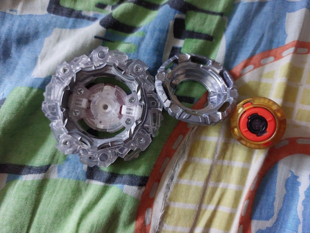 Beyblade Burst BU Chain Kerbeus Fr. HXt+'-6 Custom combo, Hobbies ...