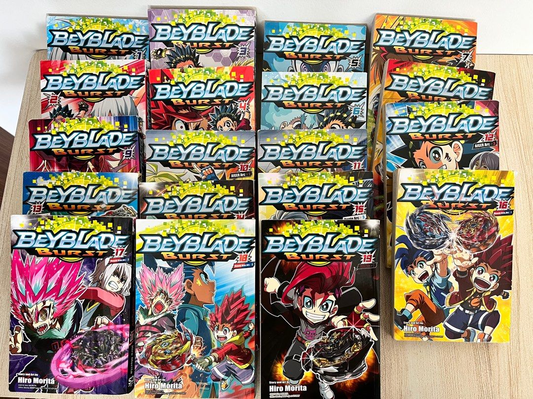 Beyblade comic Vol 1-19, Hobbies & Toys, Books & Magazines, Comics ...
