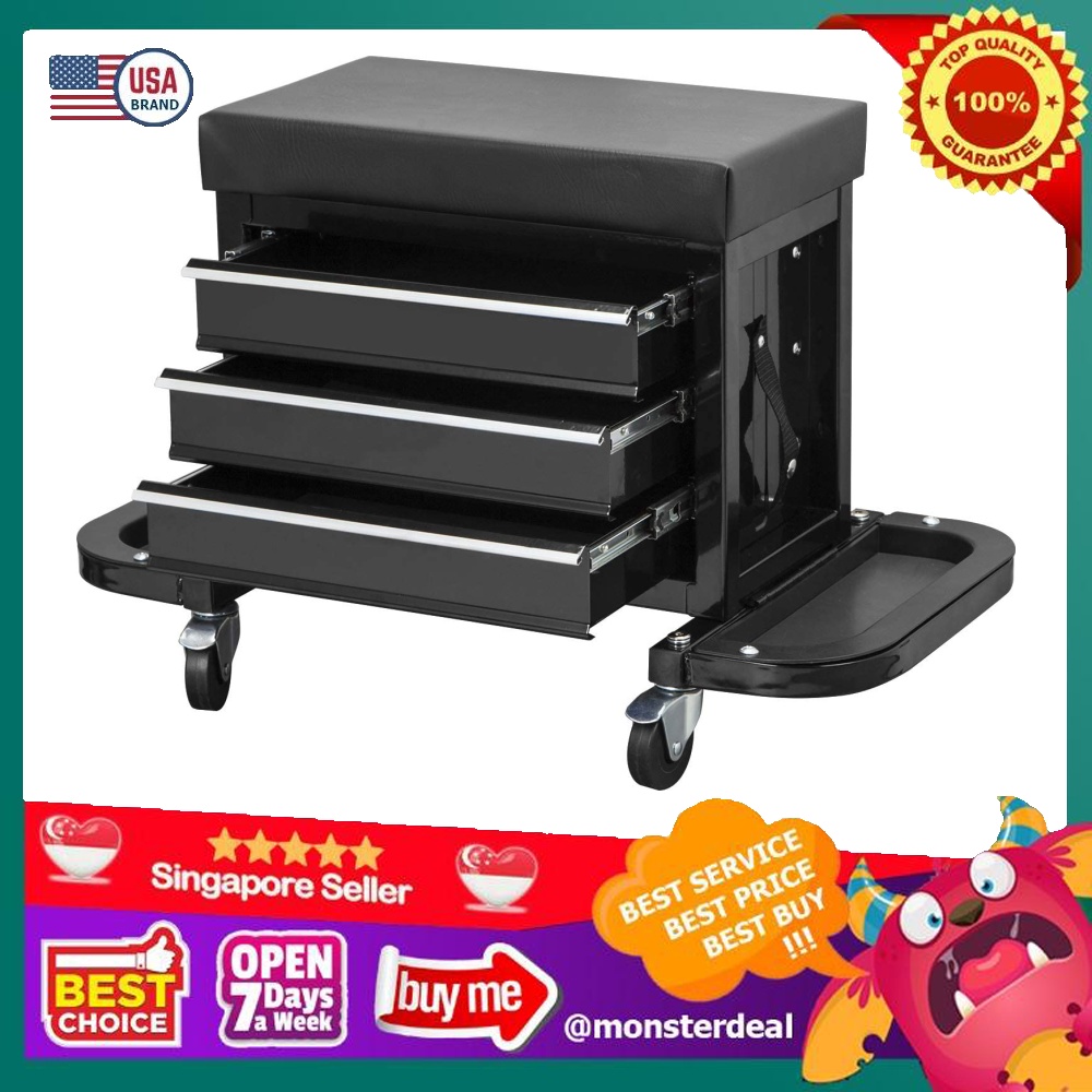 BIG RED APD2018R Torin Rolling Tool Chest/Tool Box with 3 Drawers and ...