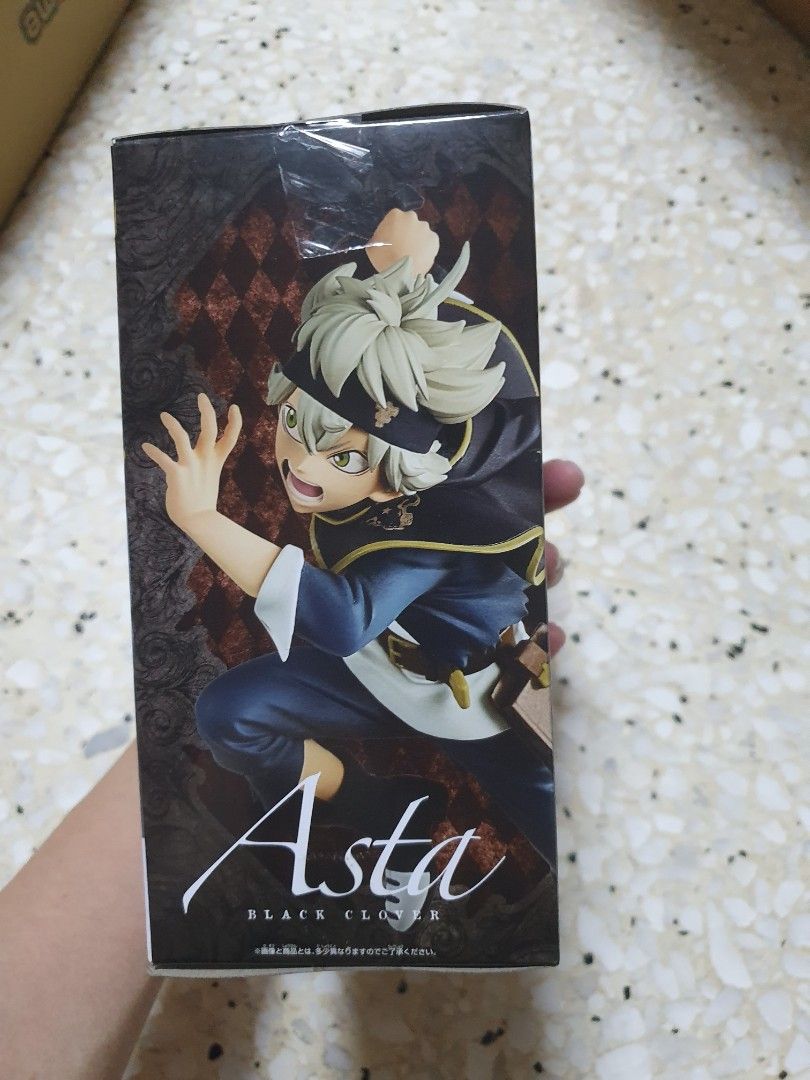 Black Clover DXF Asta Anime Figure Figurine Statue Kuji, Hobbies & Toys ...