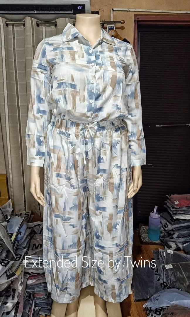 bloom chic plus size coords plusize terno, Women's Fashion, Dresses ...