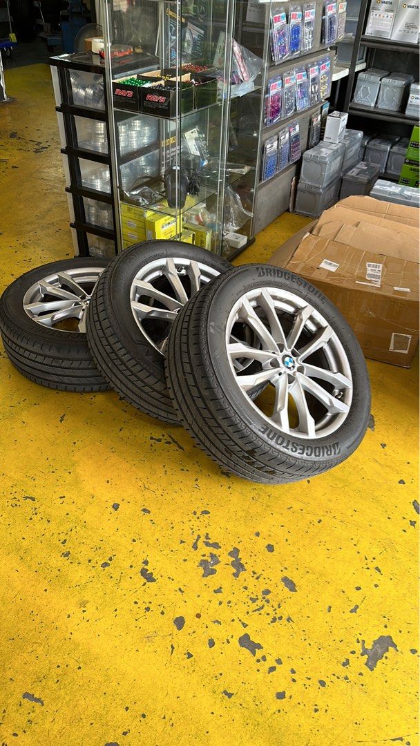 BMW 19” Rims x 4pcs (only Rims), Car Accessories, Tyres & Rims on Carousell