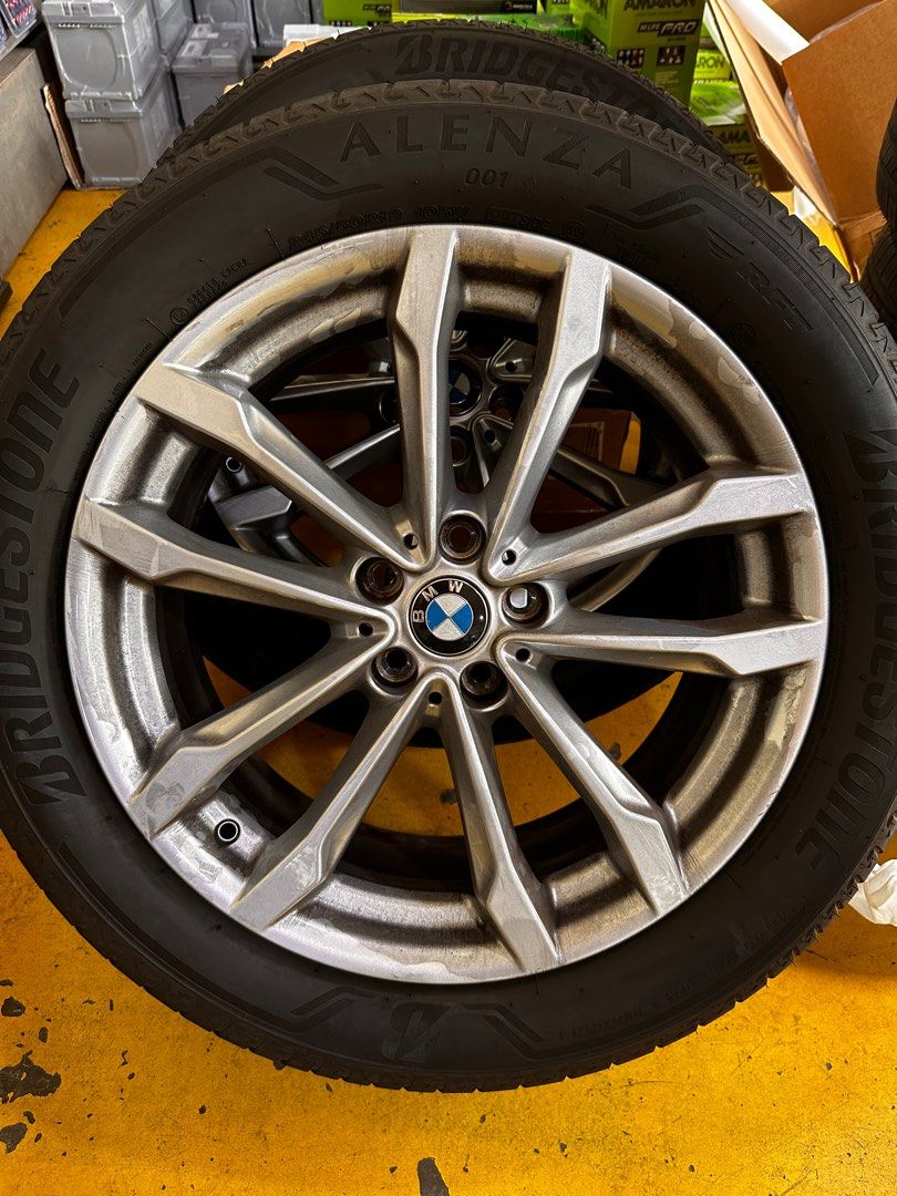 BMW 19” Rims x 4pcs (only Rims), Car Accessories, Tyres & Rims on Carousell