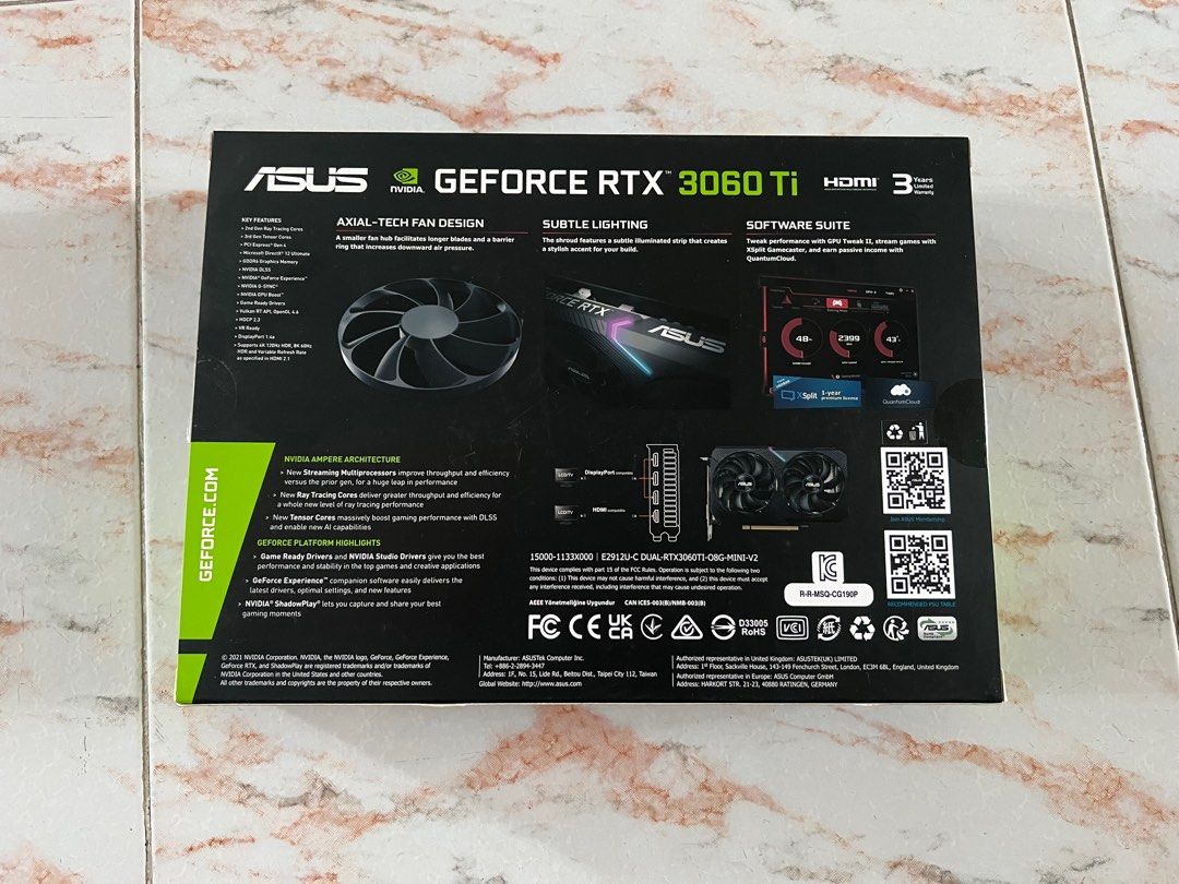 *BOX ONLY* GPU Boxes, Computers & Tech, Parts & Accessories, Computer ...