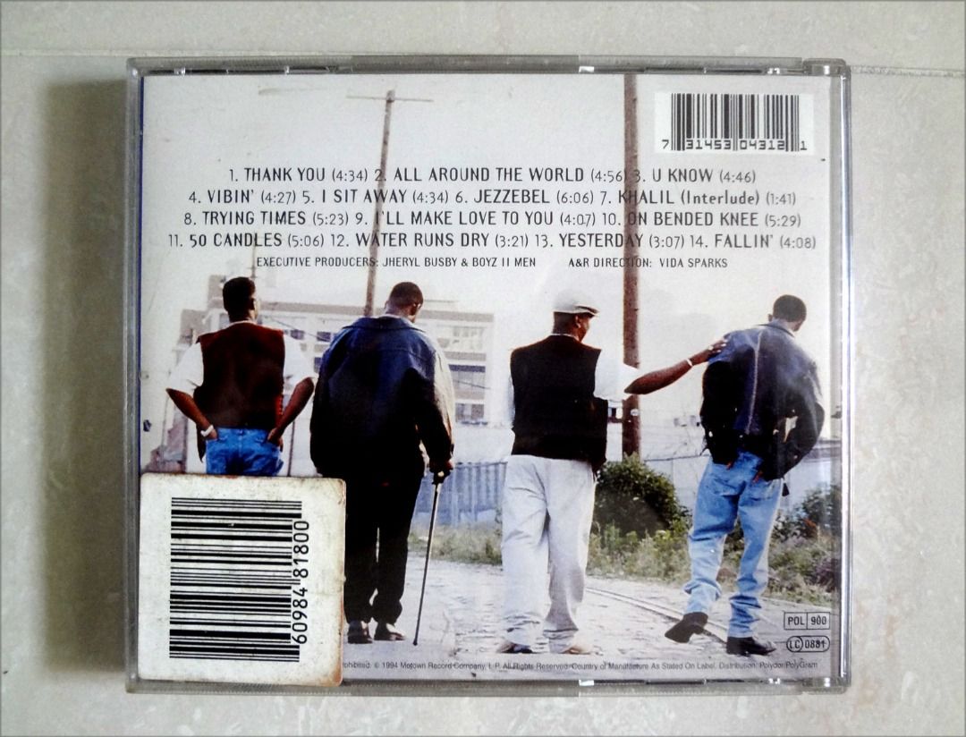 Boyz II Men II CD, Hobbies & Toys, Music & Media, CDs & DVDs on Carousell