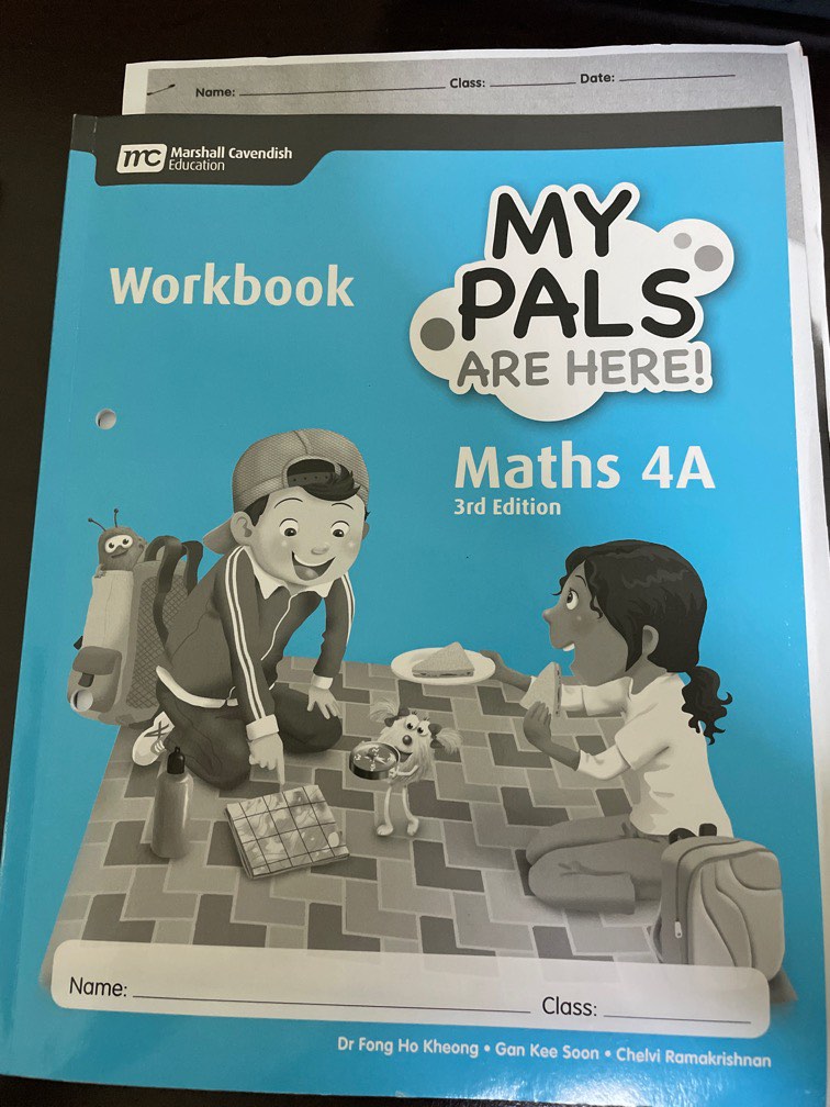 Brand new My Pals are here Maths 4A workbook, Hobbies & Toys, Books & Magazines, Textbooks on ...