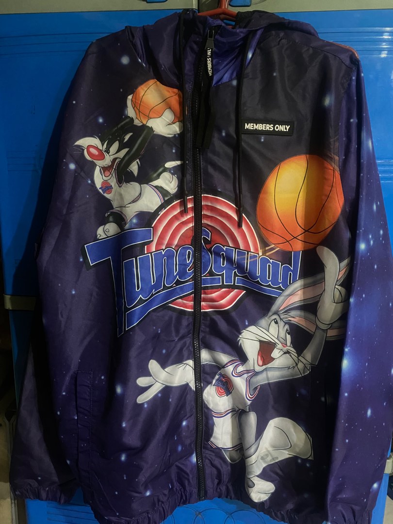 Brandnew Space Jam Windbreaker Jacket, Men's Fashion, Coats, Jackets ...