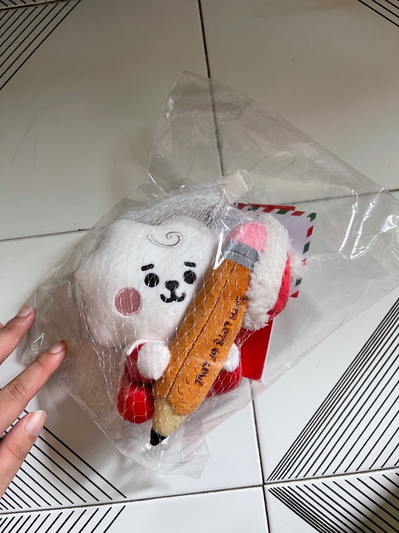 BT21 RJ Holiday mini plush, Hobbies & Toys, Memorabilia & Collectibles ...