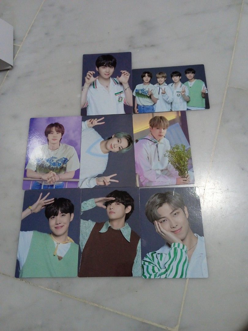 BTS mini photocards, Hobbies & Toys, Memorabilia & Collectibles, K-Wave ...