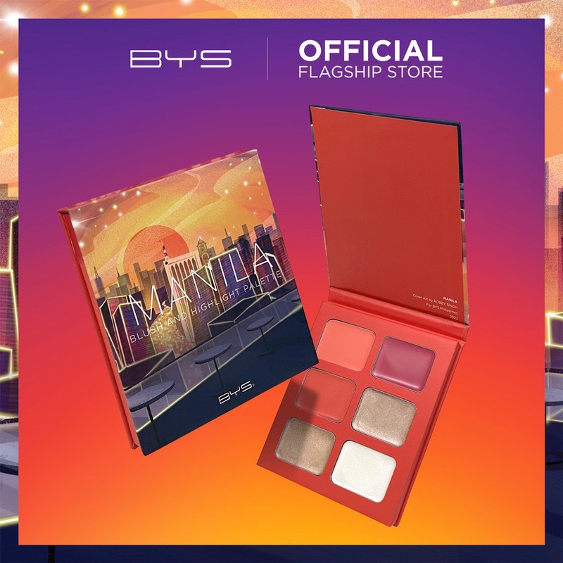 BYS Manila Blush and Highlight Palette, Beauty & Personal Care, Face ...