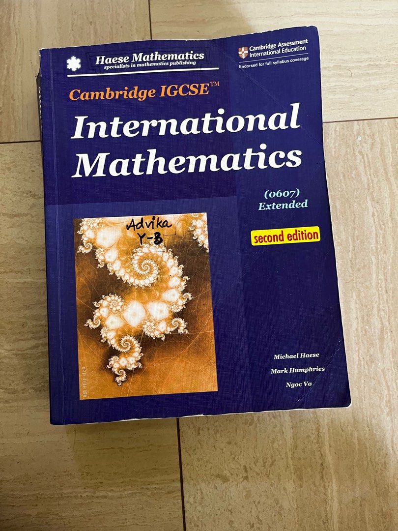 Cambridge Igcse International Mathematics Textbook Hobbies And Toys Books And Magazines